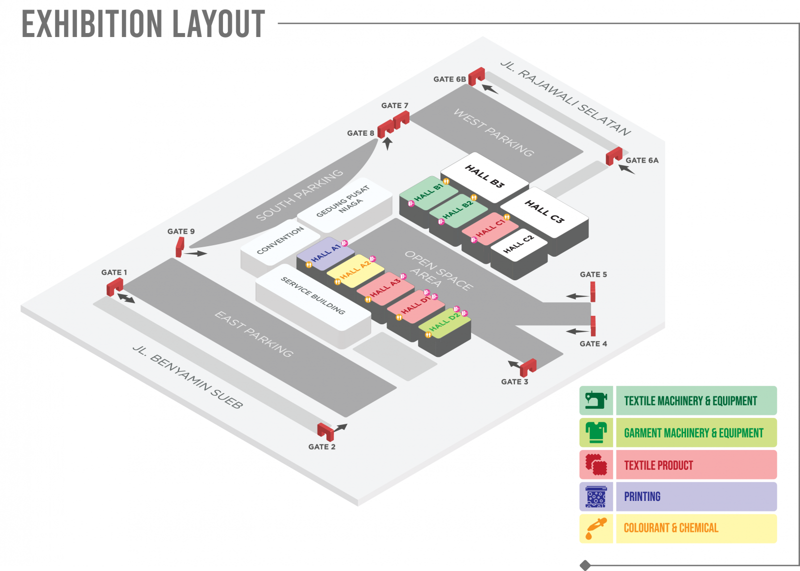 Venue : Indo Intertex